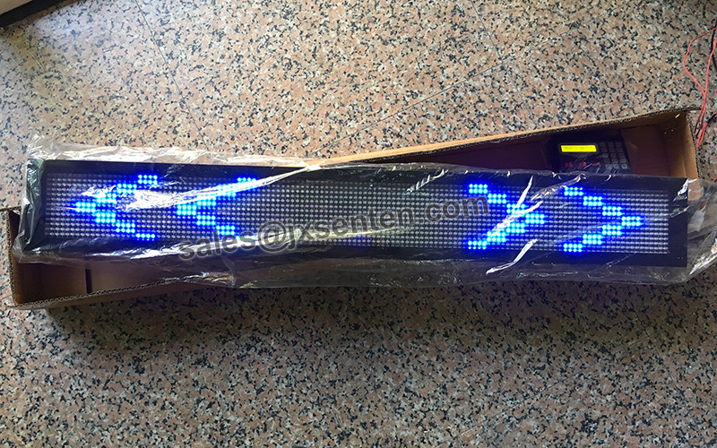 LED warning display screen signboard for police traffice cars trucks ...